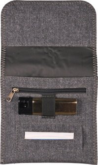 RYO Pouch, Linen look 71-J8011 Red, Black, Brown out of stock - Wesleys ...