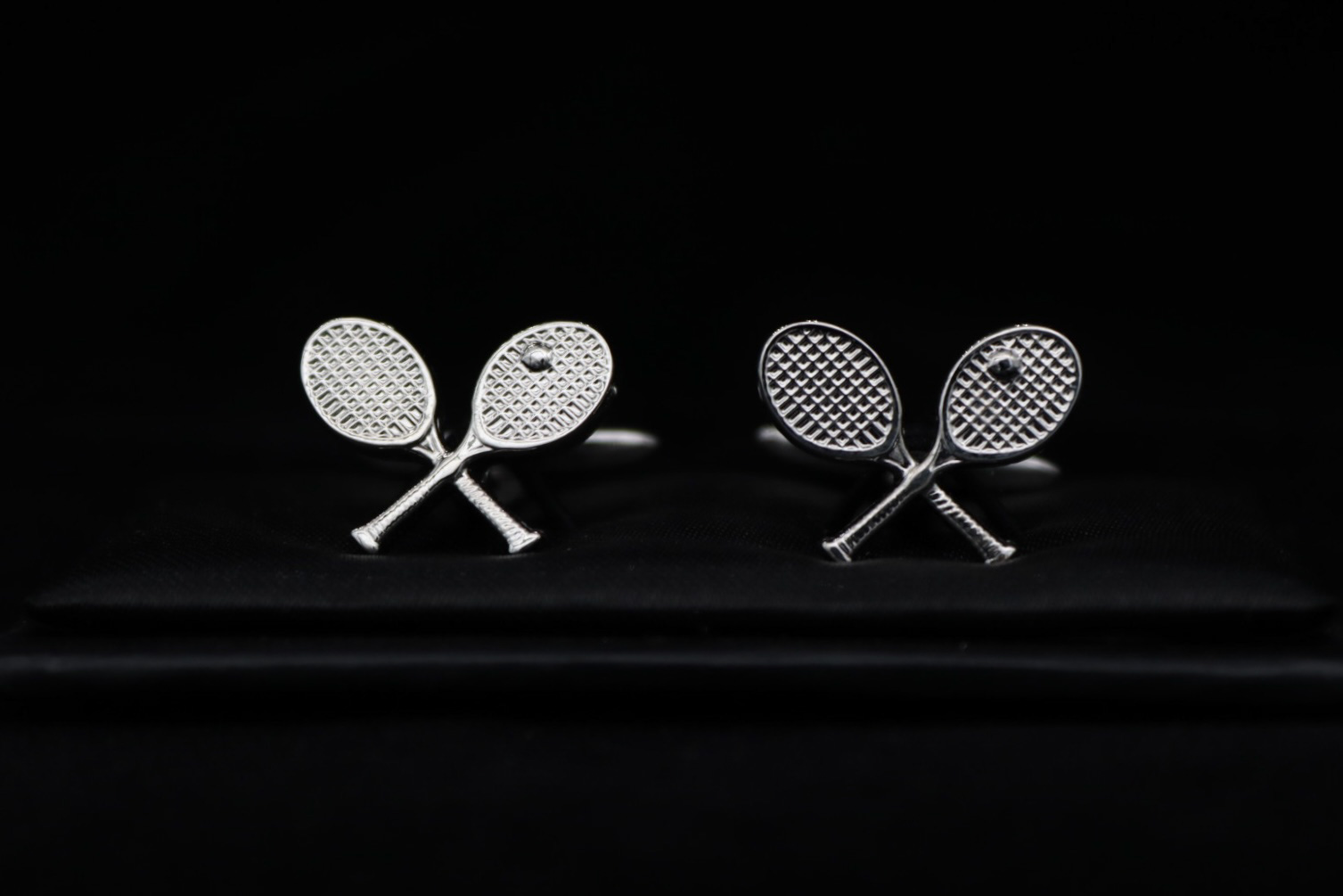 Cuff Links, Crossed Tennis Racquets 94-JBCL141 OUT OF STOCK - Wesleys ...